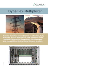 brochure DynaFlex Multiplexer Sistem Komunikasi Utily PLN Jawa Bali | PPT