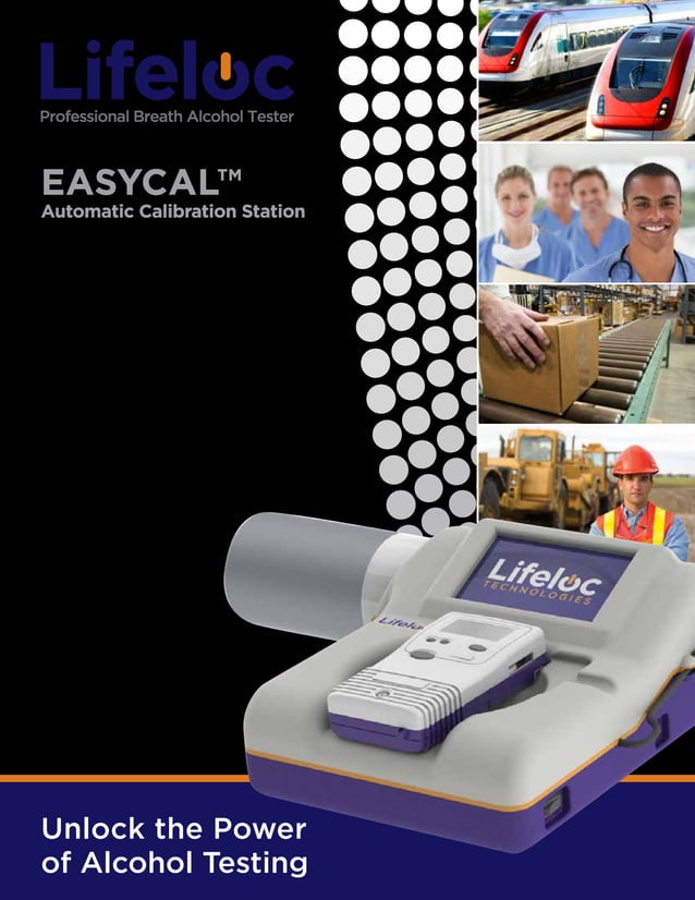 Lifeloc EASYCAL Automatic Calibration Brochure for Workplace Breath ...