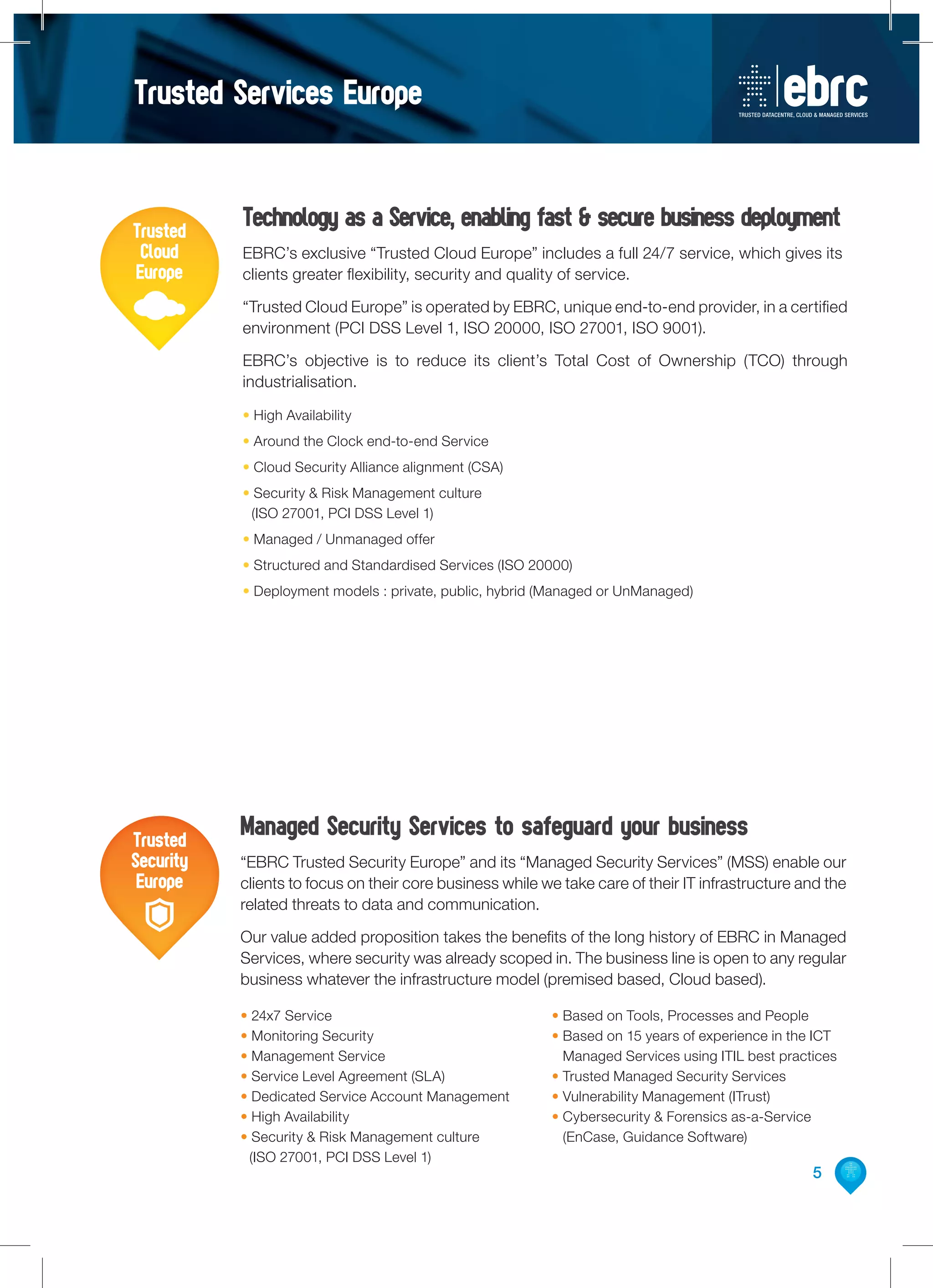 Conquer the world from Luxembourg, EBRC | PDF