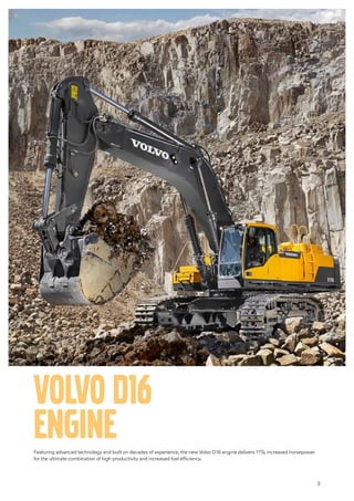 Volvo EC750D: Powerful and Reliable Excavator for Heavy-Duty Tasks | PDF