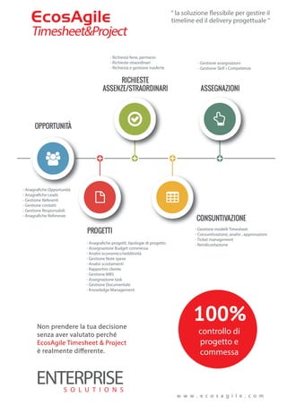 ECOSAGILE TIMESHEET & PROJECT | PDF