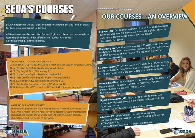 SEDA College Courses | PDF | College Education | Education