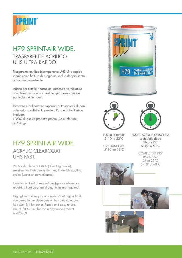 Express Air System Energy Saver brochure - Italian/English edition ...