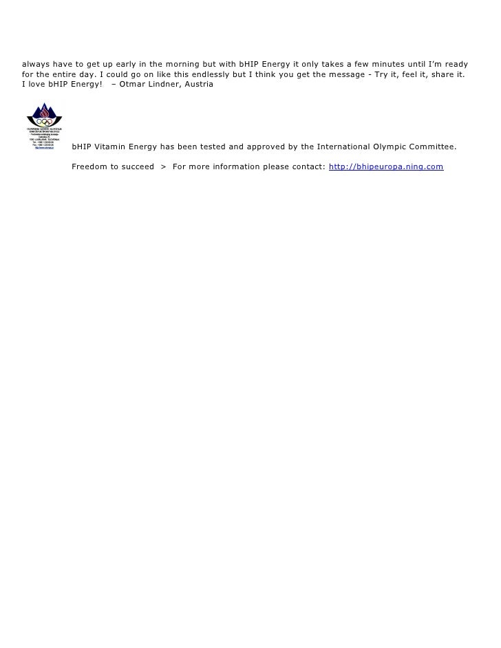 bHip Europe-Brochure English | PDF