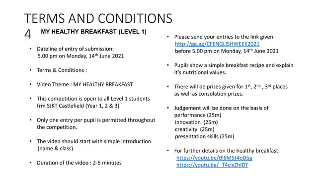 Brochure English Week 2021.pptx | Fan Conventions | Events