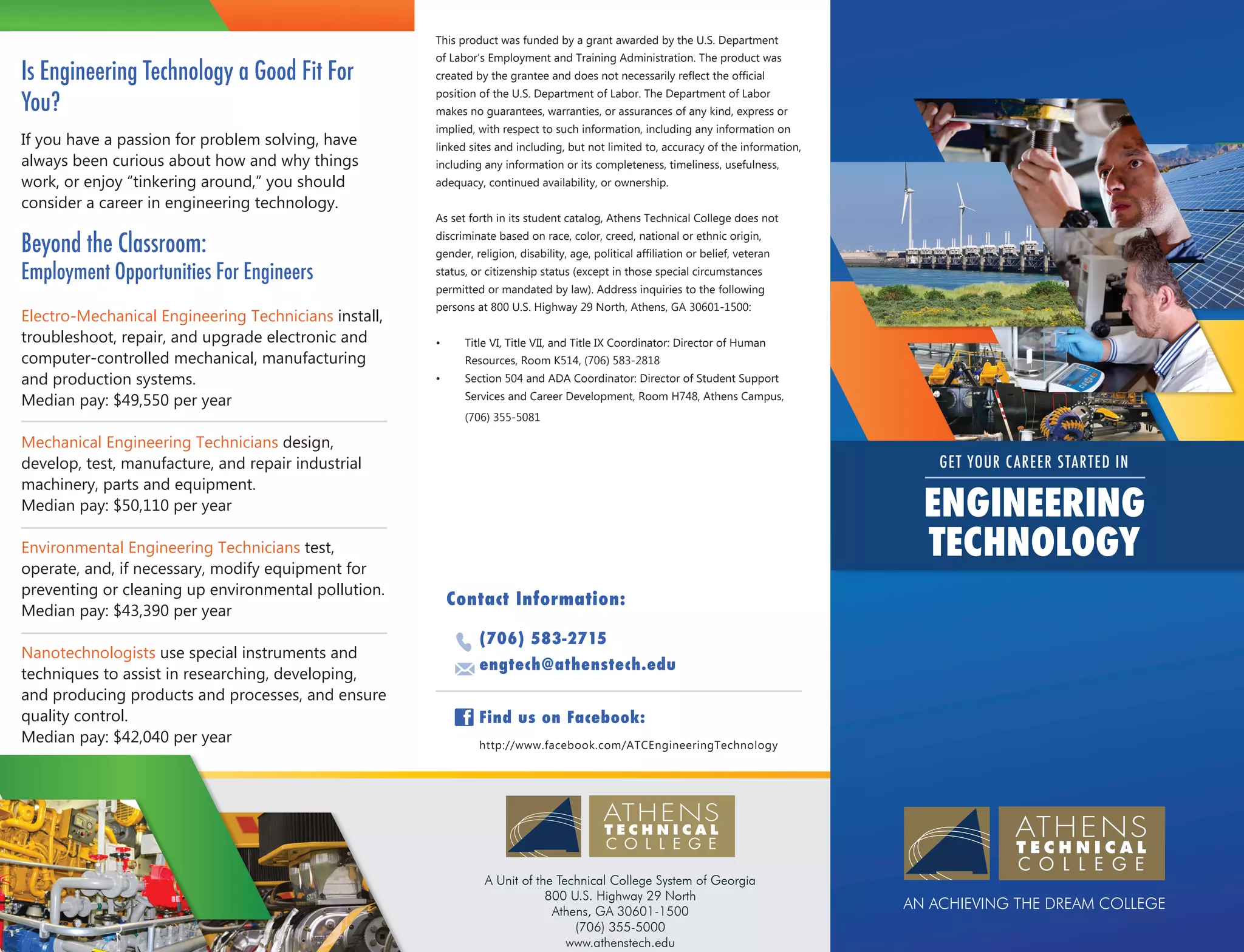 Engineering Technology brochure | PDF