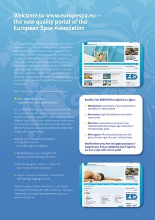 EuropeSpa Med Brochure | PDF
