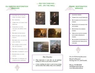 Fine art Oil Painting Restoration Houston | PDF