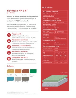 Pisos Antimicrobianos FLOWFRESH 2022 | PDF
