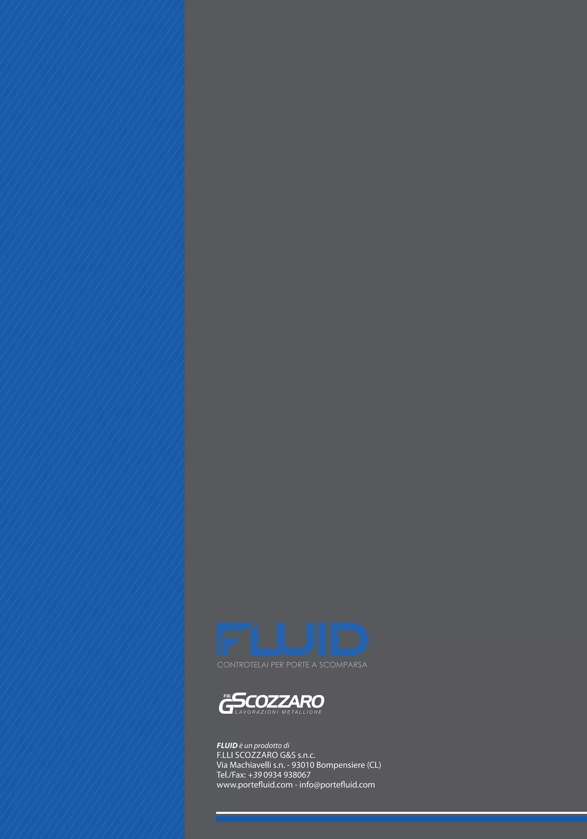 Brochure prodotti gamma Fluid | PDF