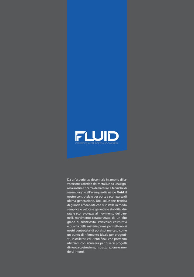 Brochure prodotti gamma Fluid | PDF
