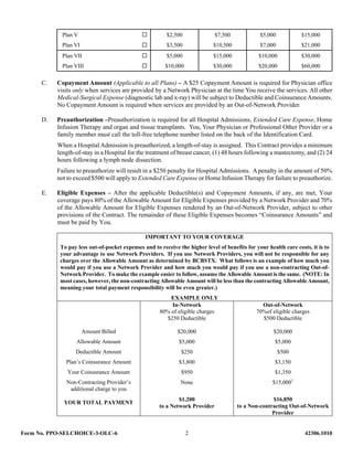 Blue Cross Blue Shield Brochure | PDF