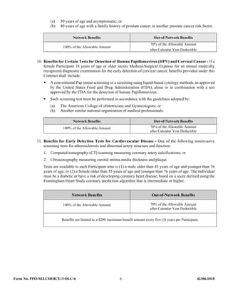 Blue Cross Blue Shield Brochure | PDF