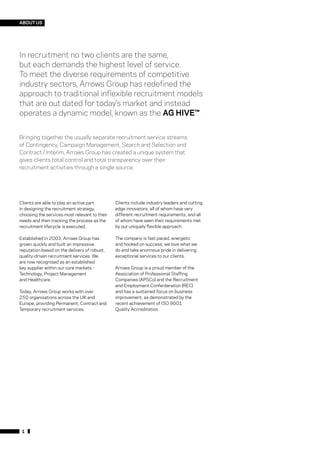 Arrows Group Brochure (Technology) | PDF