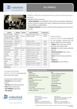 Brochure frontel en | PDF