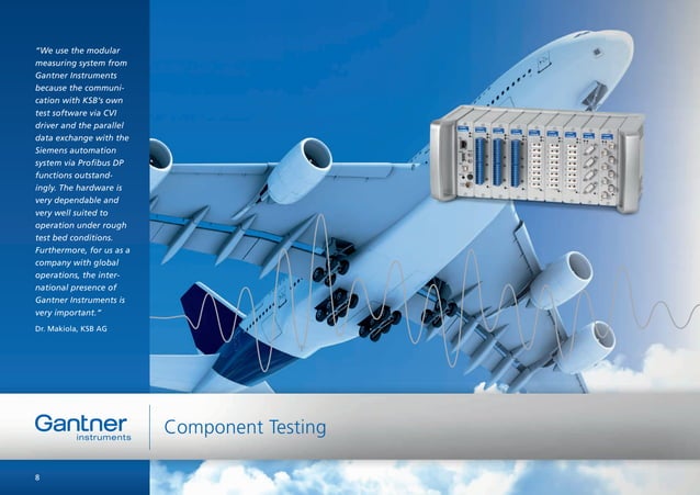 Brochure Gantner Instruments | PDF