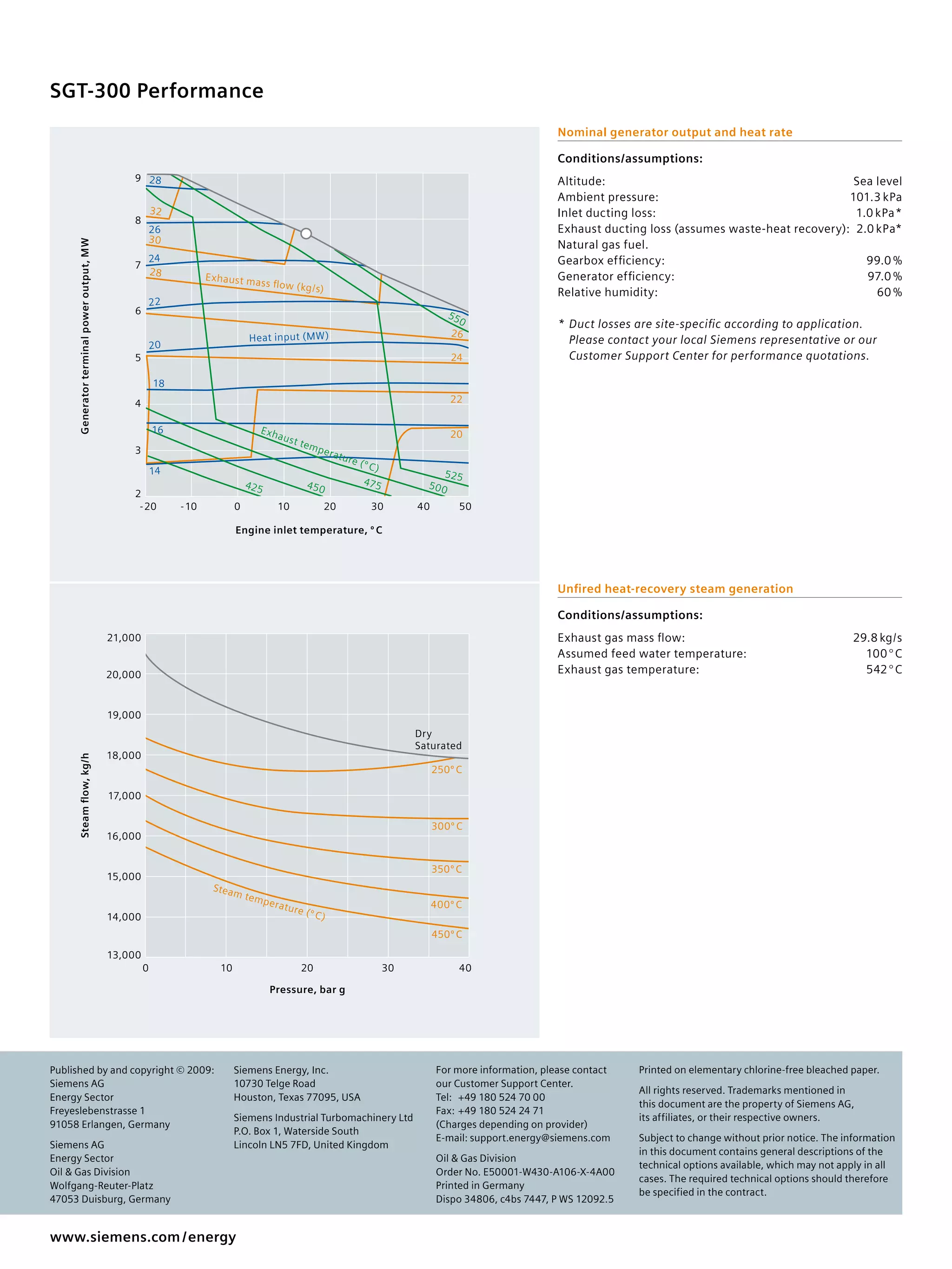 Brochure gas turbine sgt 300 for power generation | PDF