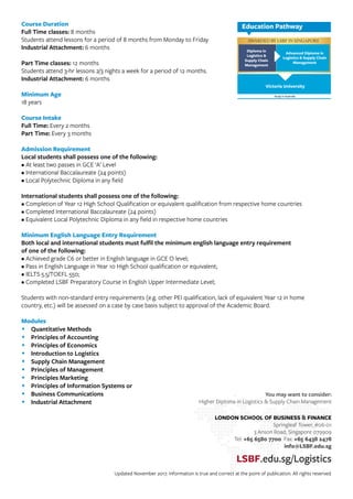 LSBF Brochure by Study Metro | PPT