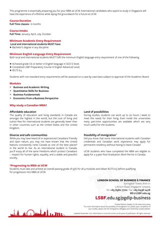 LSBF Brochure by Study Metro | PPT