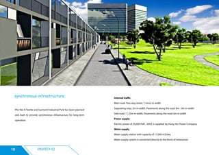 Mẫu thiết kế Brochure giới thiệu khu công nghiệp Vinatex Id | PDF