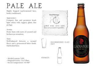 Birra Gladiatore - Italian Craft Beer | PPT