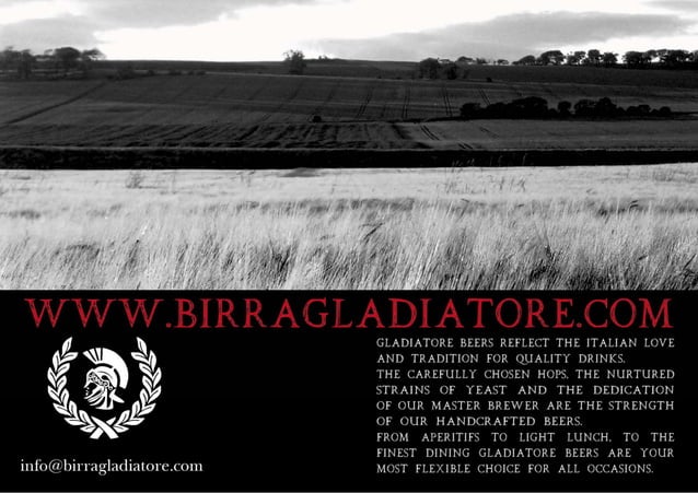 Birra Gladiatore - Italian Craft Beer | PPT
