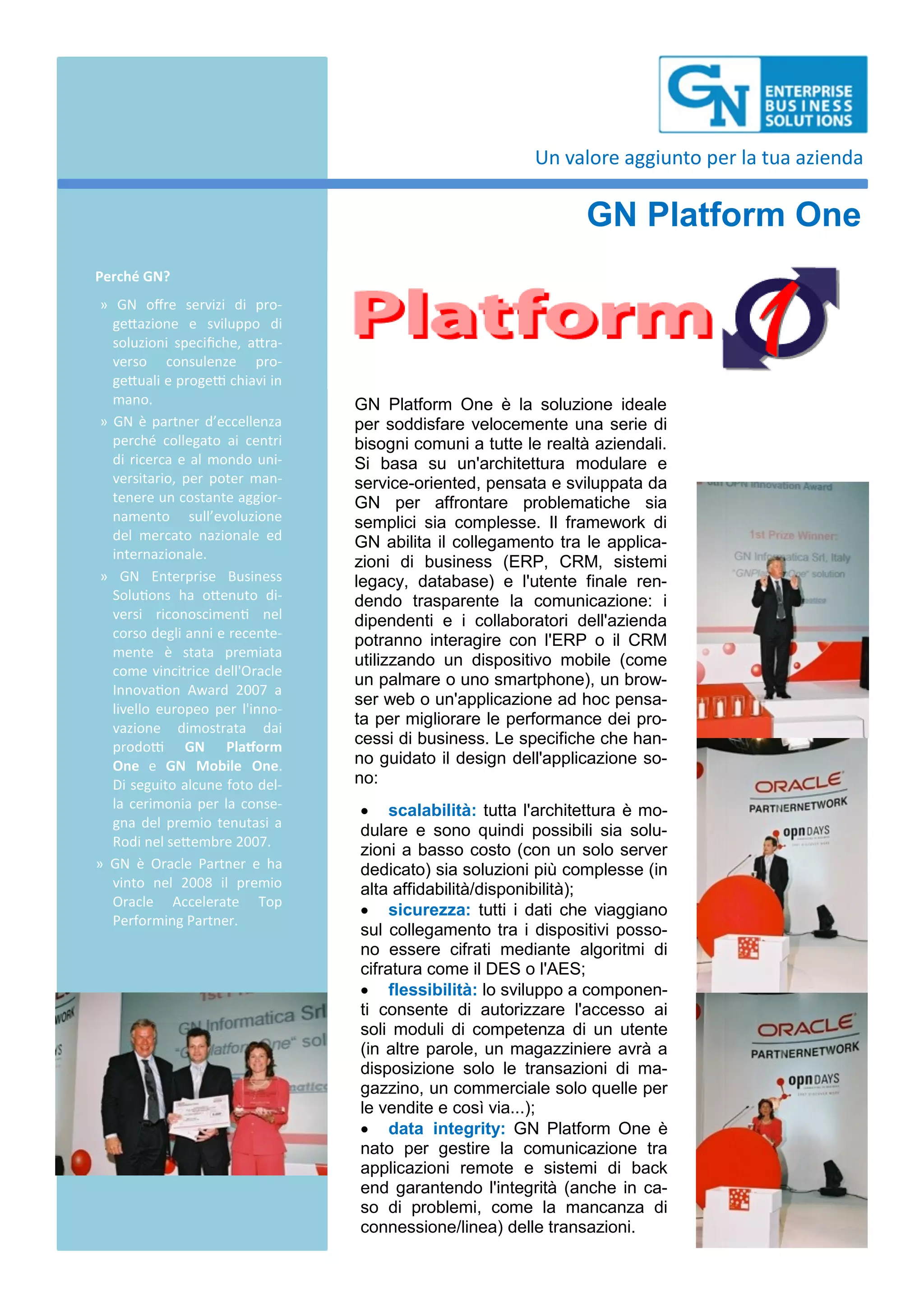 GN platform one | PDF