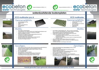 Ecobeton - Brochure grasdallen | PPT