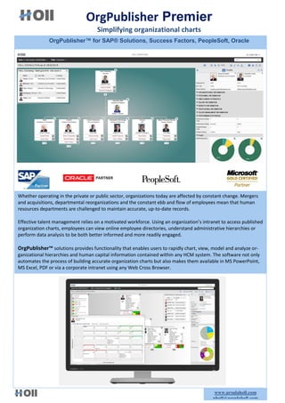 OrgPublisher- HOLL Consulting Brochure | PDF