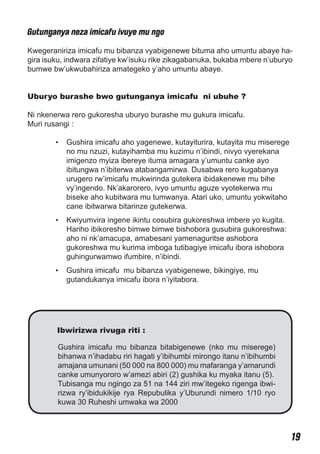 Ndiyemeje guharanira isuku no gutunganya neza imicafu - CTB BURUNDI ...