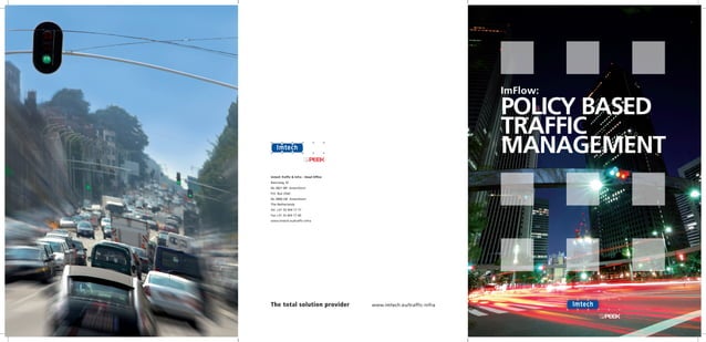 Brochure Imflow Adaptive Signal Control | PDF | Business | Business and Finance