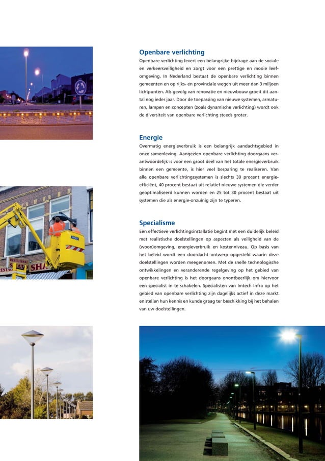 Imtech Infra - Openbare Verlichting | PDF