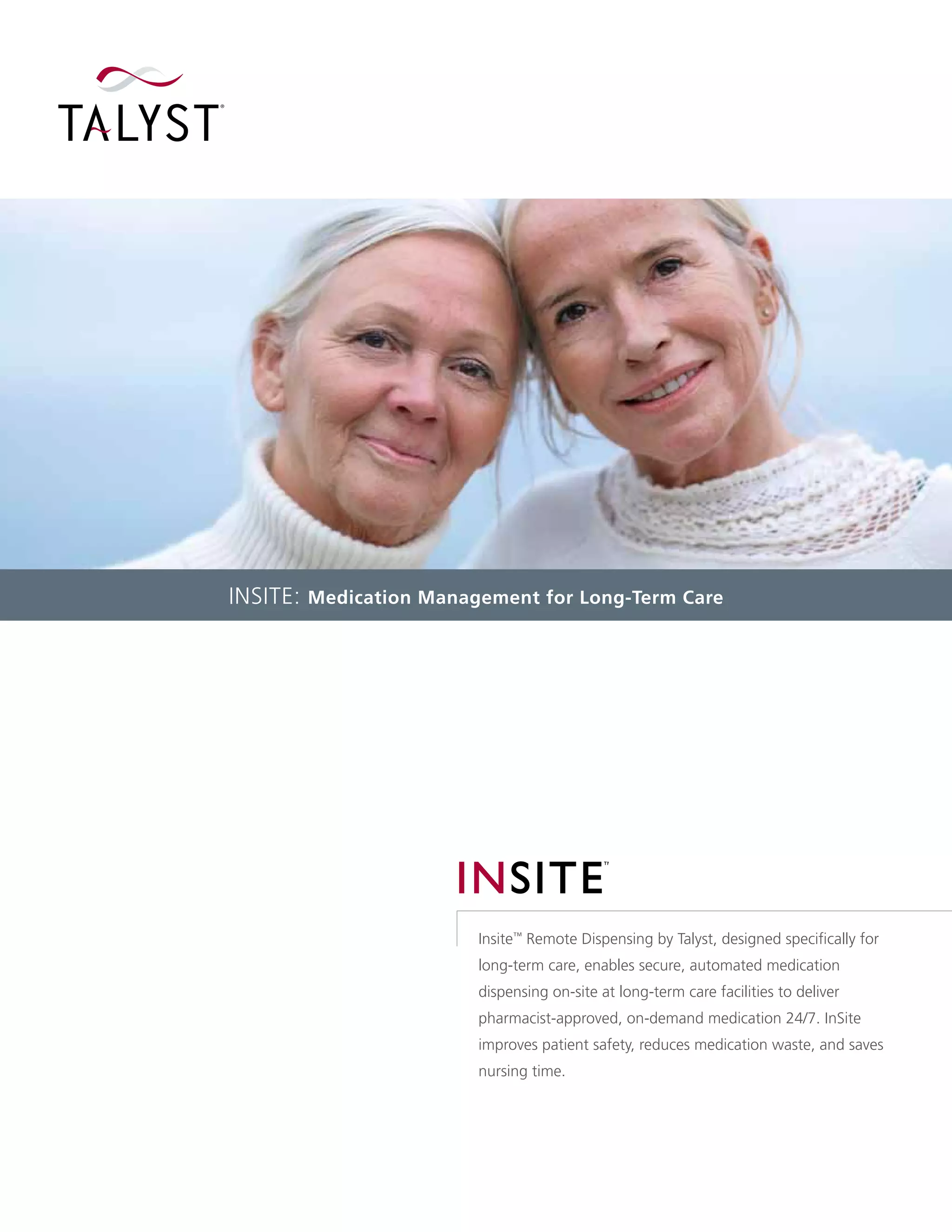 Talyst InSite for Long Term Care | PDF