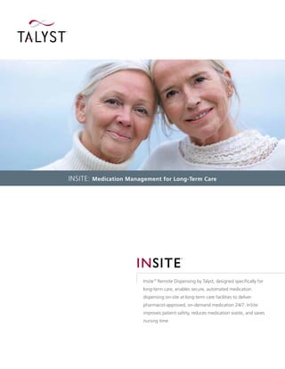 Talyst InSite for Long Term Care | PDF