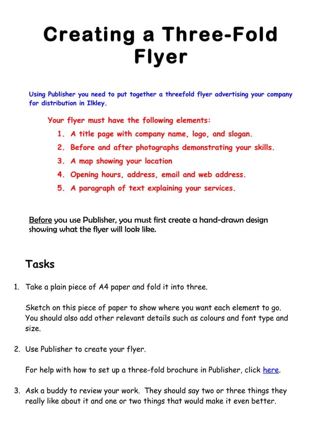 Brochure instructions combined db | PDF