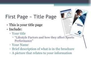 Brochure instructions school | PPT