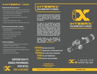 Brochure | Integrix iX8 1-8x28 | Optics Trade | PDF