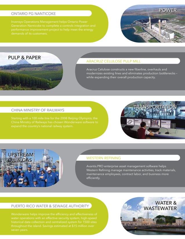 Brochure Invensys Operations Management 04 11 | PDF