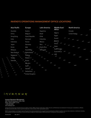 Brochure Invensys Operations Management 04 11 | PDF