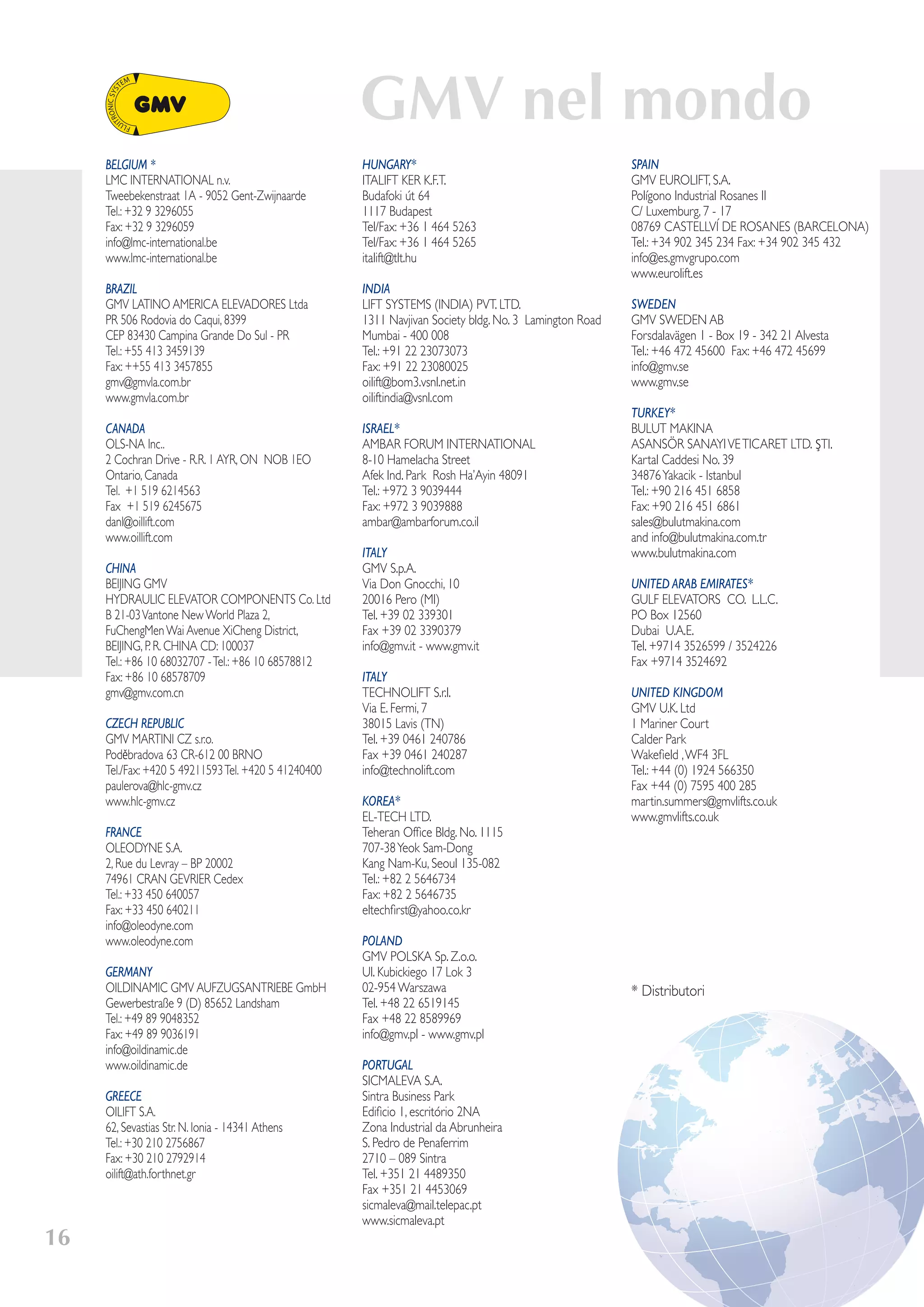 Brochure istituzionale GMV | PDF