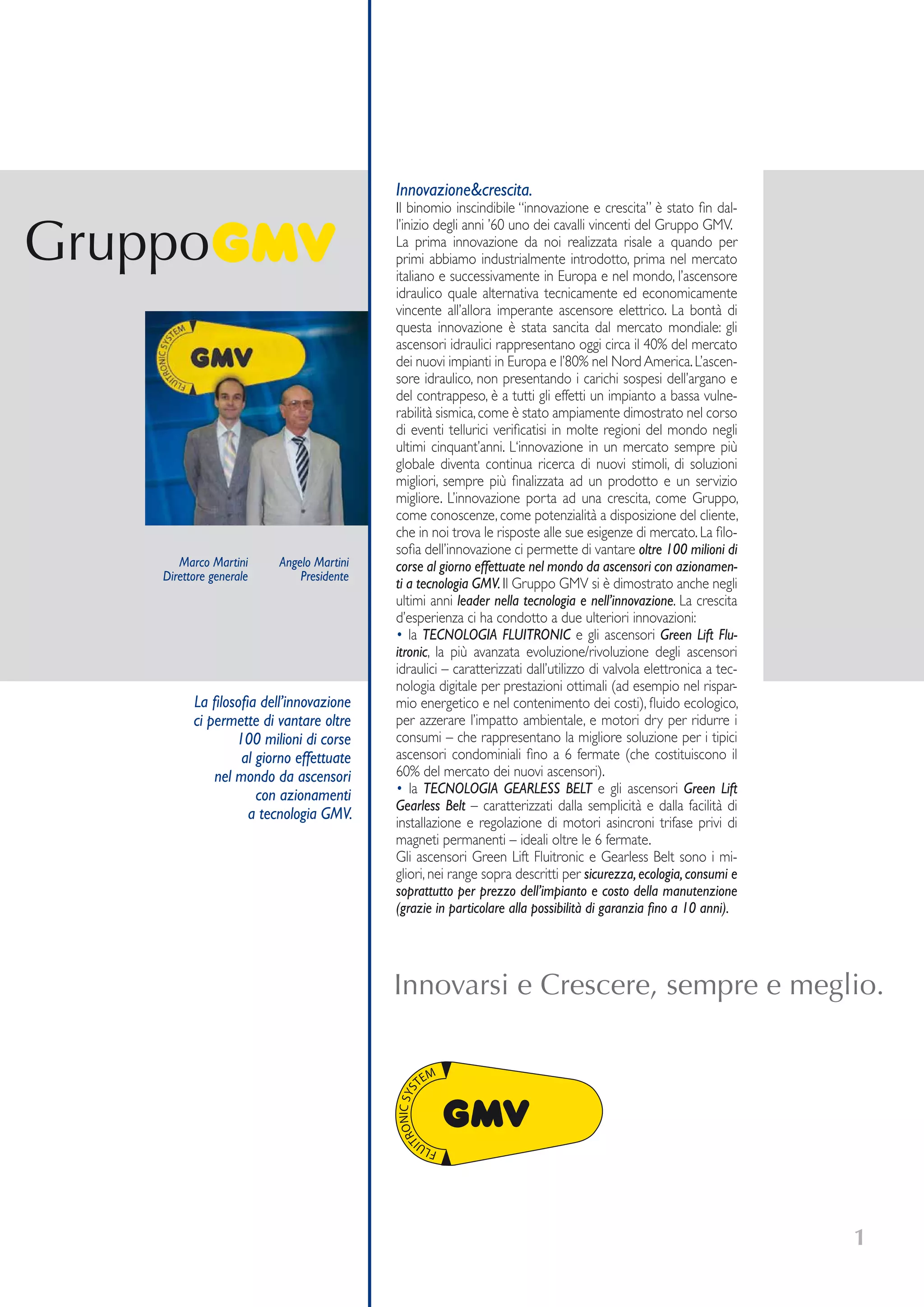 Brochure istituzionale GMV | PDF