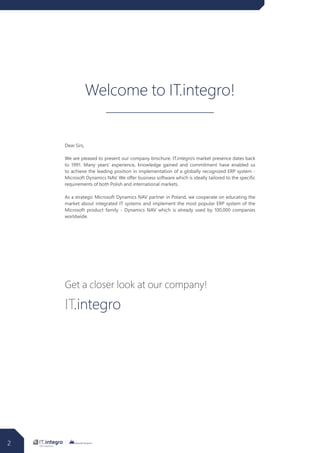 Brochure IT.integro | PDF