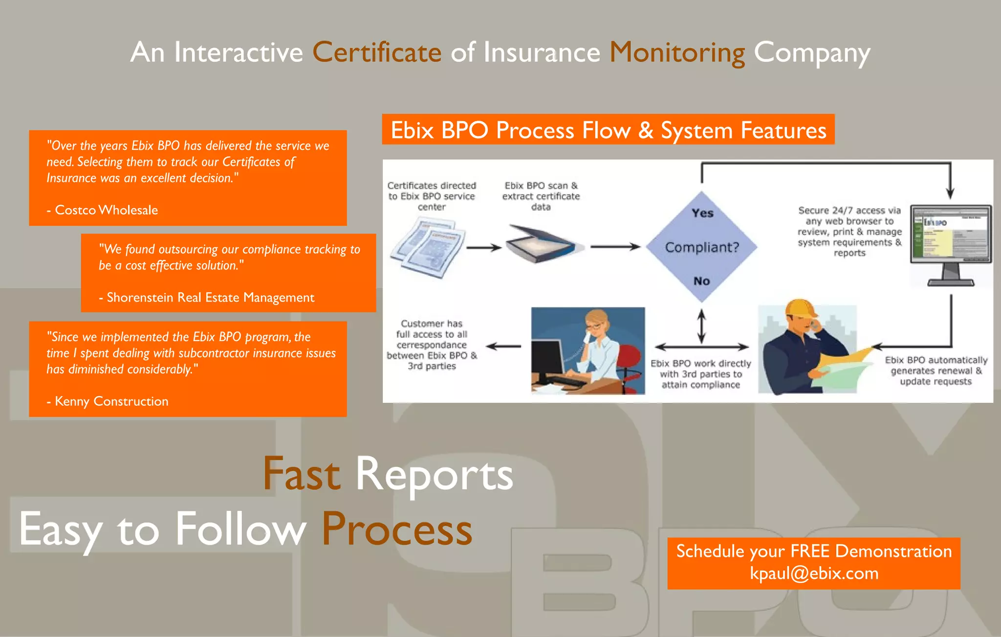 Certificate Tracking Brochure | PPT