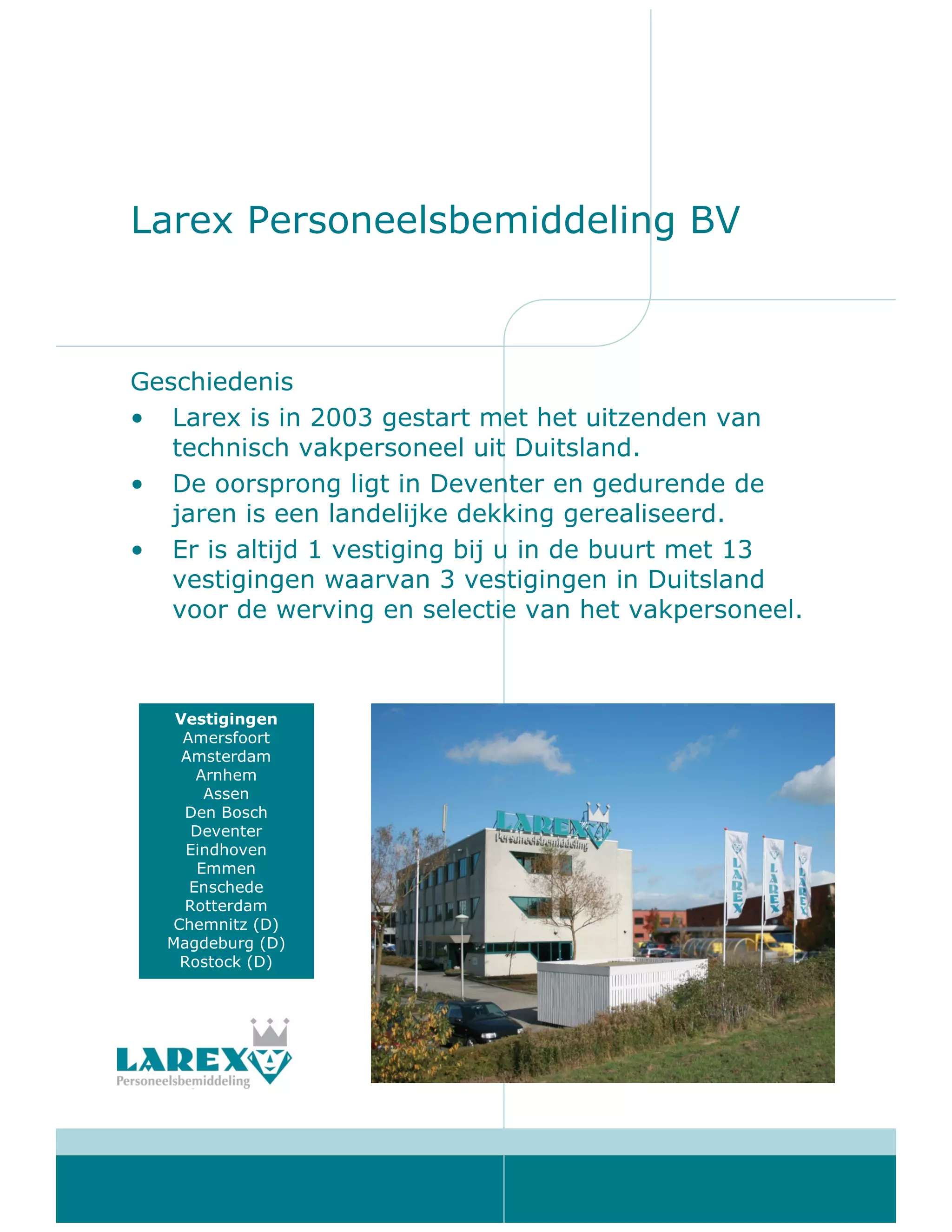 Brochure Larex | PDF