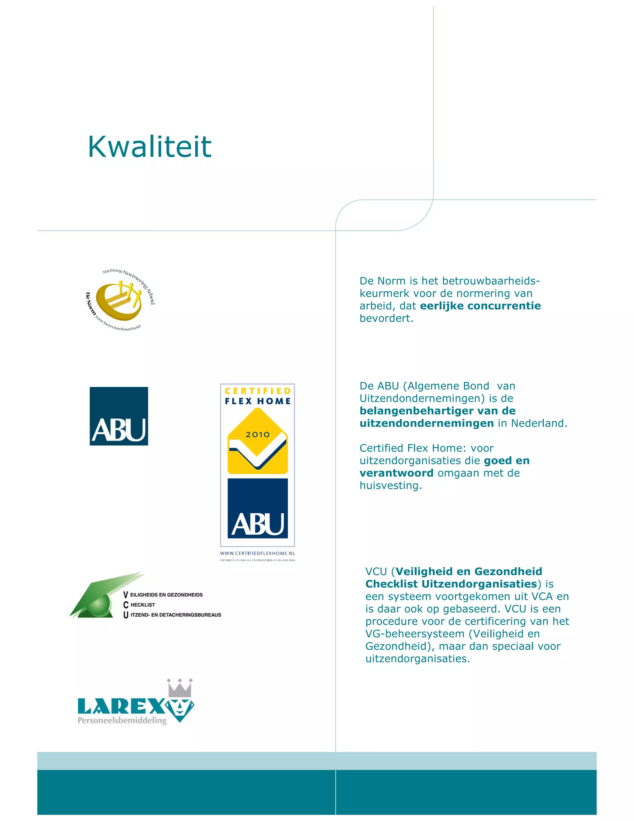 Brochure Larex | PDF