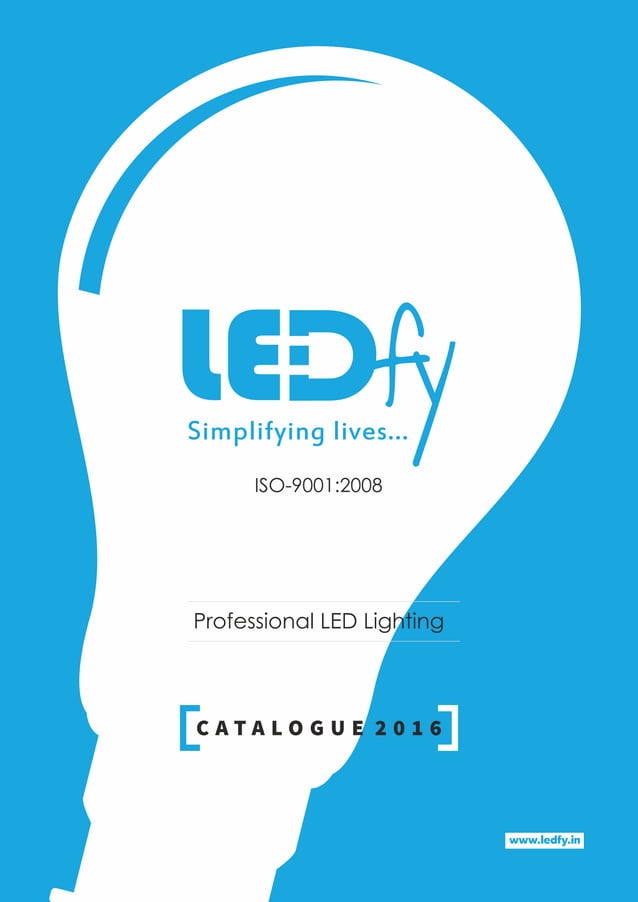 LEDfy Complete LED Lighting Solutions in India - E-Brochure | PDF