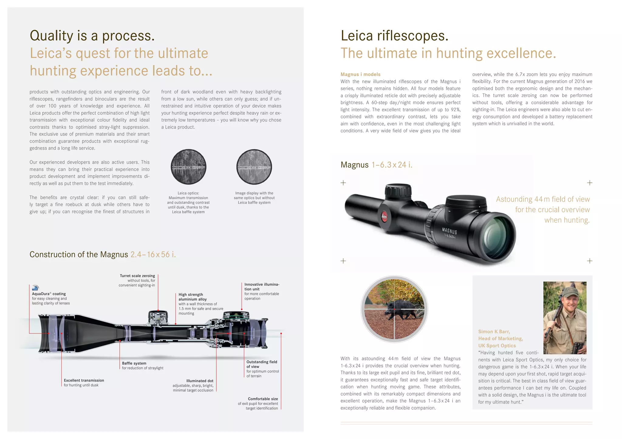 Brochure | Leica Visus i Rflescopes | Optics Trade | PDF | Cameras and Camcorders | Consumer ...