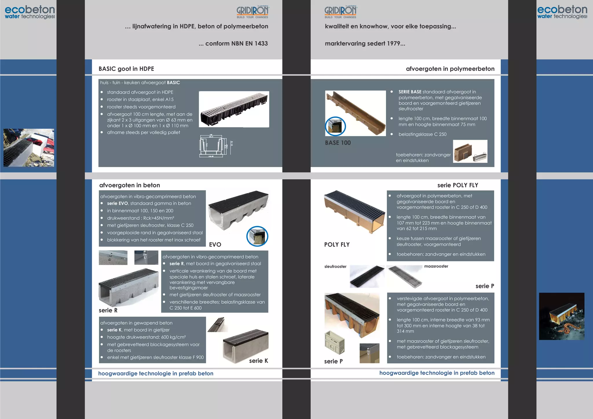 Ecobeton - Brochure lijnafwatering | PPT