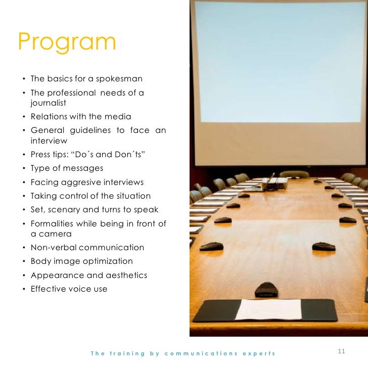 Lider Media Training Brochure - English