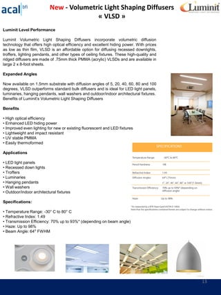 Brochure LUMINIT Acal BFi Novembre2017 | PDF | Physics | Science